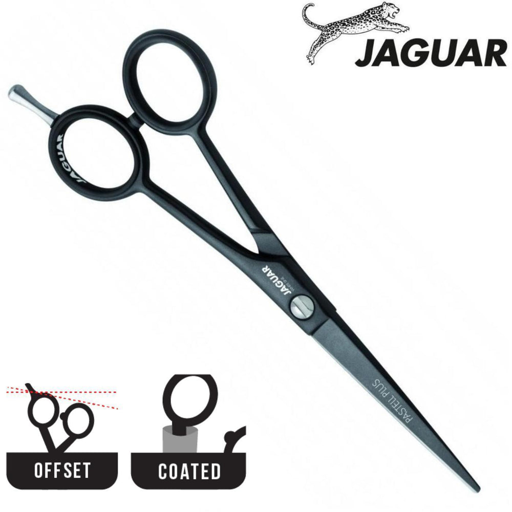 Jaguar Pastell Plus Black Lava Hairdressing Scissors - Premium Styling ...