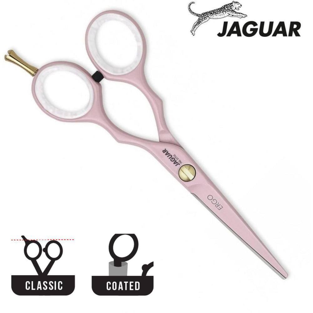 Jaguar Pink Pre Style Ergo Hair Cutting Scissors 5.5" | Allergy ...