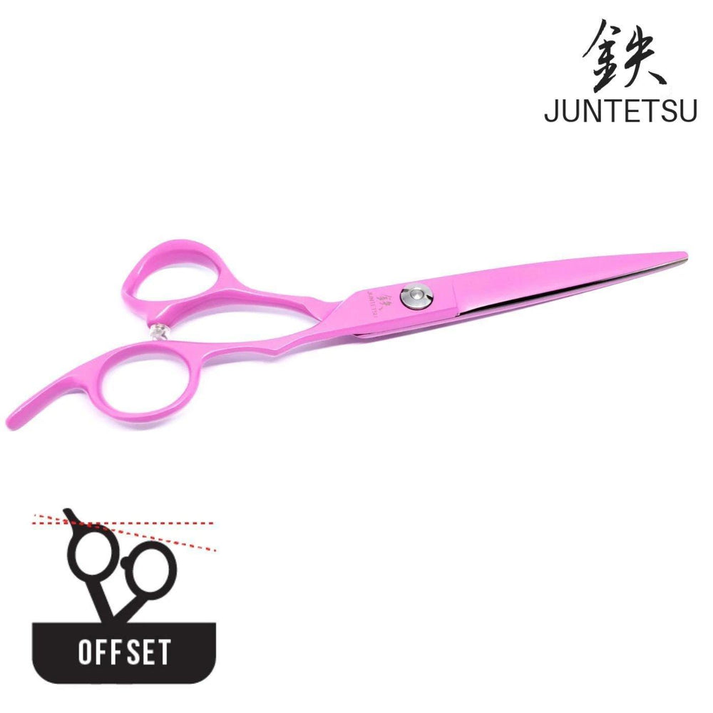 Juntetsu Pink Hairdressing Scissor Set | Stylish Hair Scissors ...
