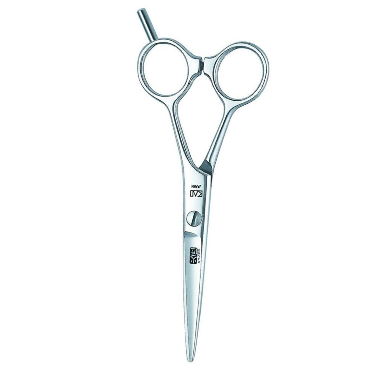 Kasho Blue Straight Hair Scissors - Professional 4.5"-6" Cutting Shears ...