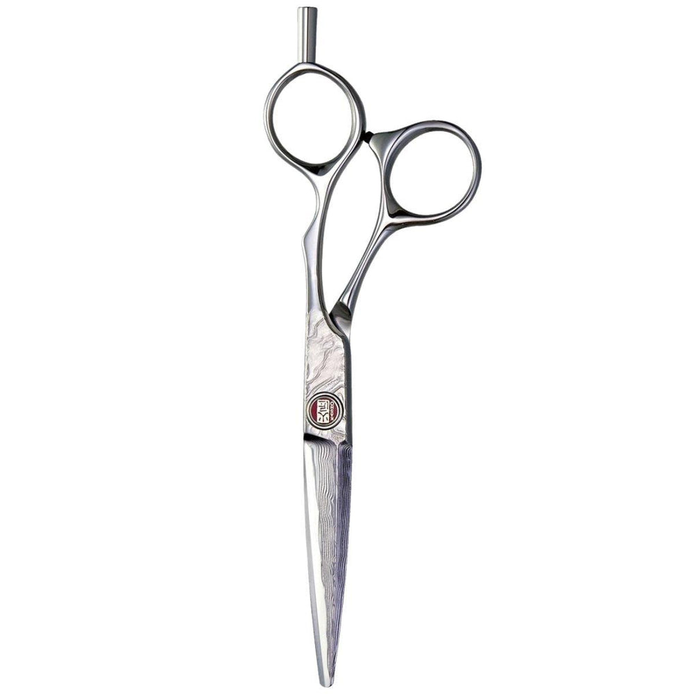 Kasho Damascus Offset Hair Cutting Scissors | Scissor Hub NZ - Scissor ...