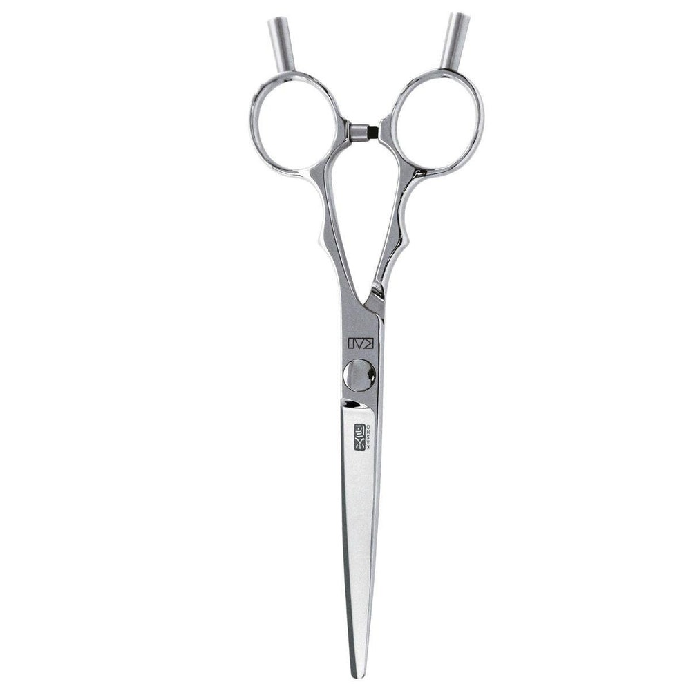 Kasho Silver Straight Hair Cutting Scissors - Traditional Handle ...